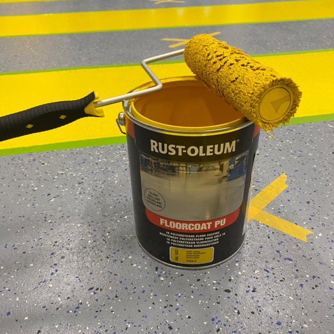 7200 FLOORCOAT PU - Magazijn voor auto-onderdelen - Rust-oleum.eu